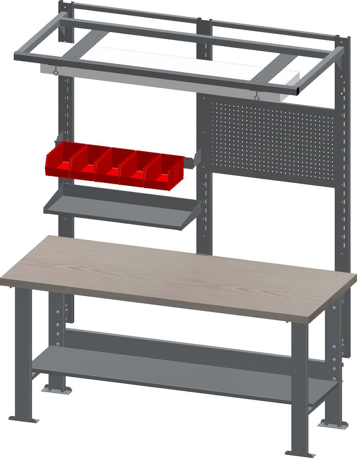 Increase Efficiencies with Modular Workbenches | Conveyer & Caster